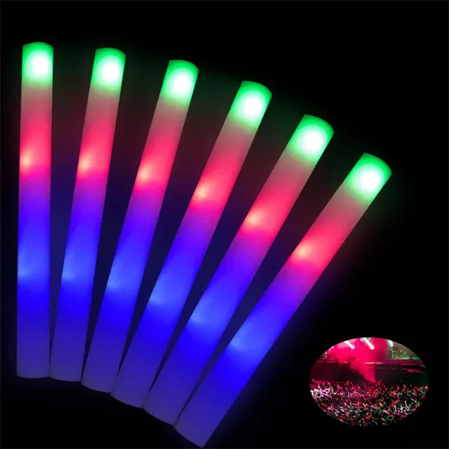 Wholesale Rgb Custom Logo Cheering Glowing Light Up Party Led Foam ...