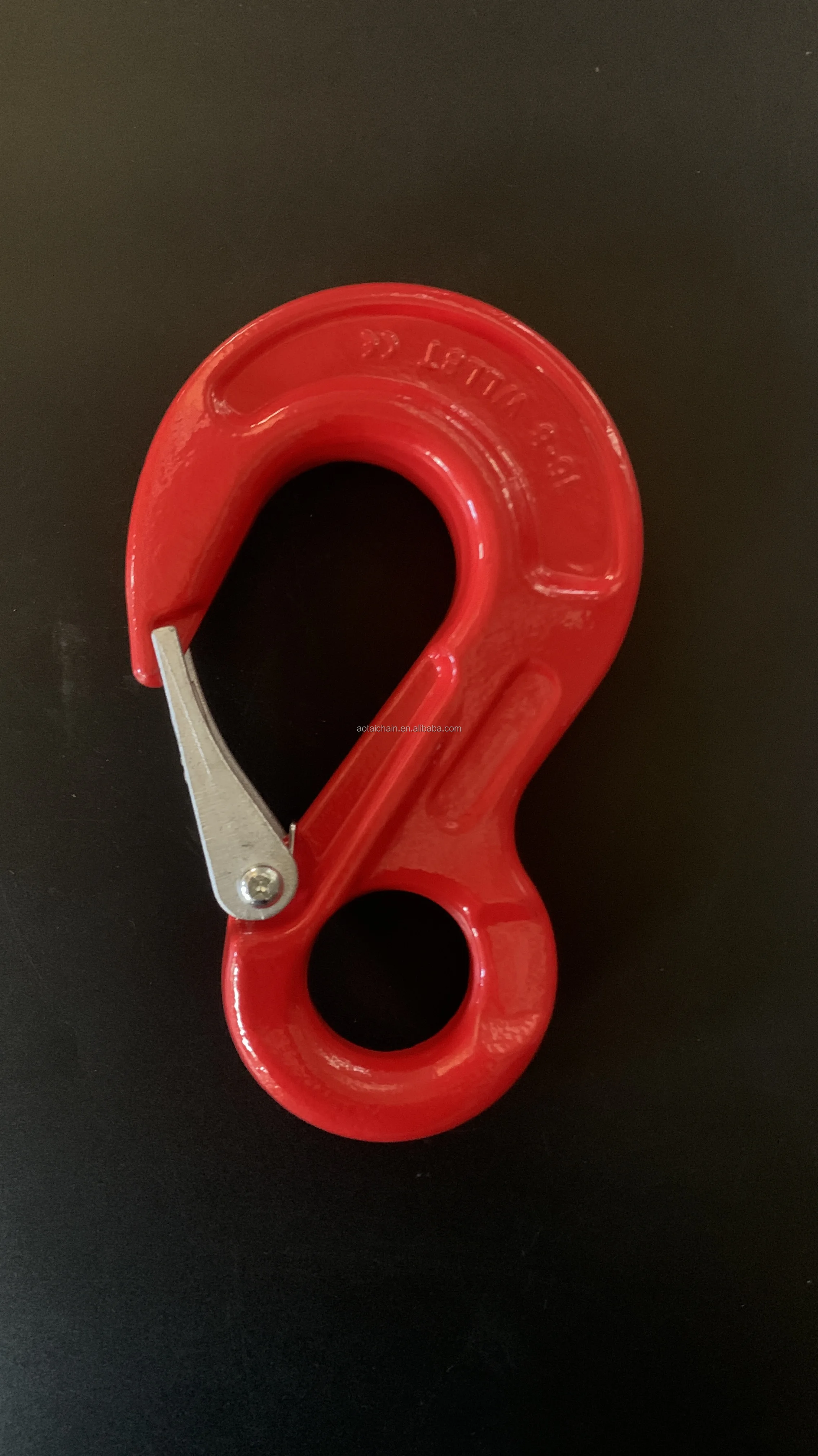 G80 Eye Sling Hook With Latch - Buy G80 Forged D-rings With Wraps ...