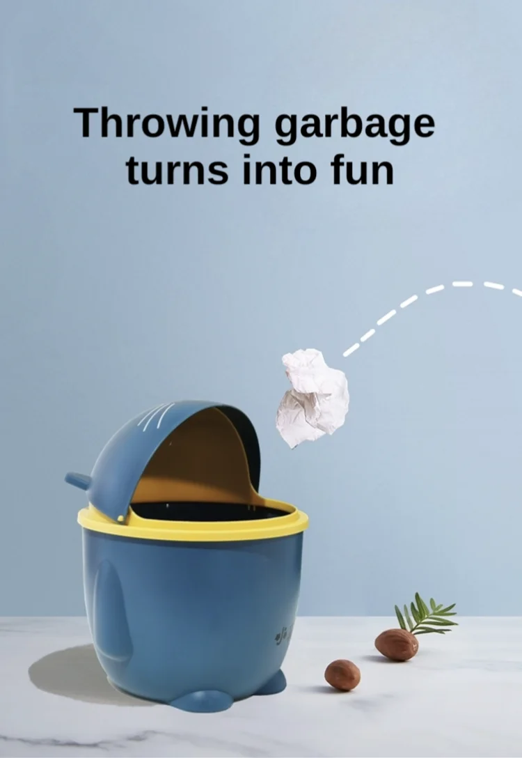 Small Waste Bin Fun and Functional Mini Desktop Trash Can for Your ...
