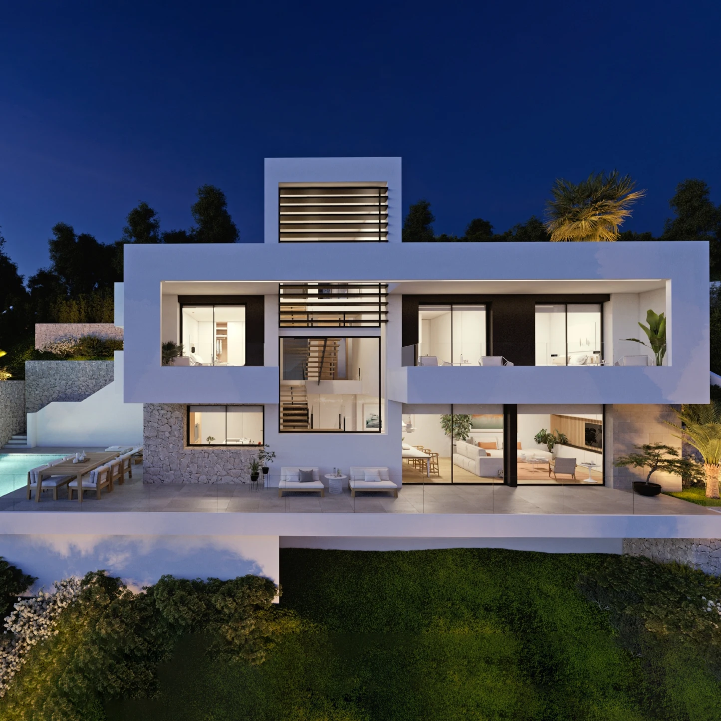 Moduler Homes - Prefabricated House Villas with Steel Frame