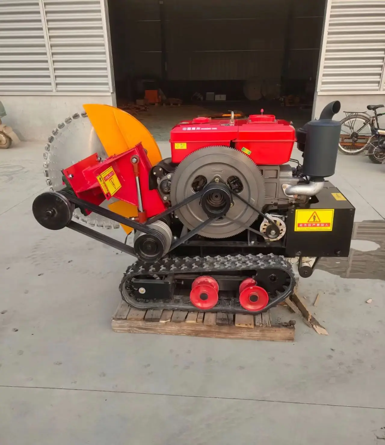 Concrete Surface Water Cooled Diesel Generator Road Cutting Machine ...