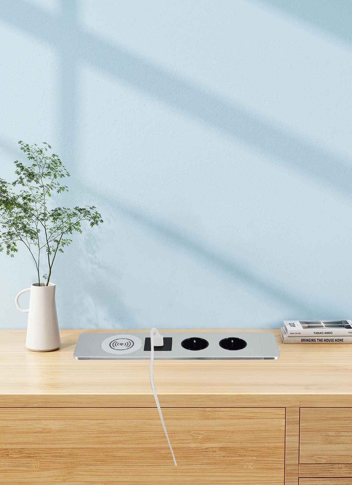 Bnt Office Under Table Socket With Eu Power Socket Usb A C Ports And ...