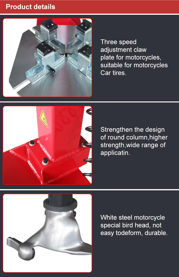 Best Price China Manufacturer Cheap Tyre Changing Machine Semi ...