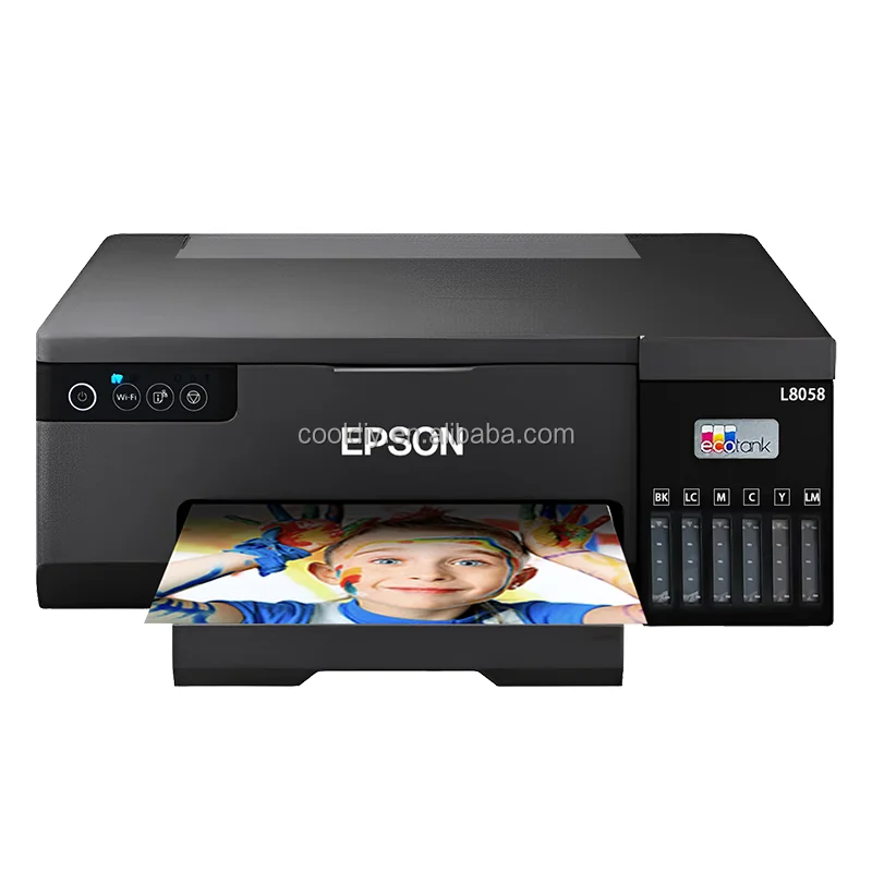 L8058/L8050 Inkjet Printer Cd Dvd Printer A4 Sublimation printer ...