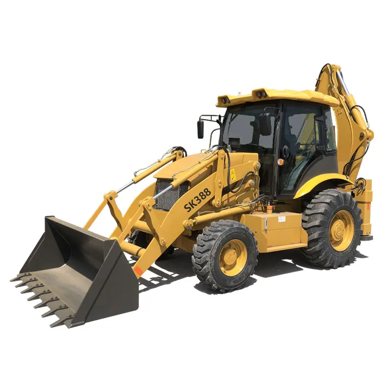 Hot sale Mini Tractor Backhoe Loader Cheapest small Backhoe Loader 4x4 ...