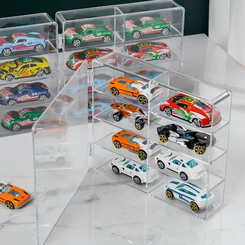 Custom Clear Plastic Diecast Model Car Display Showcase for Storage and ...