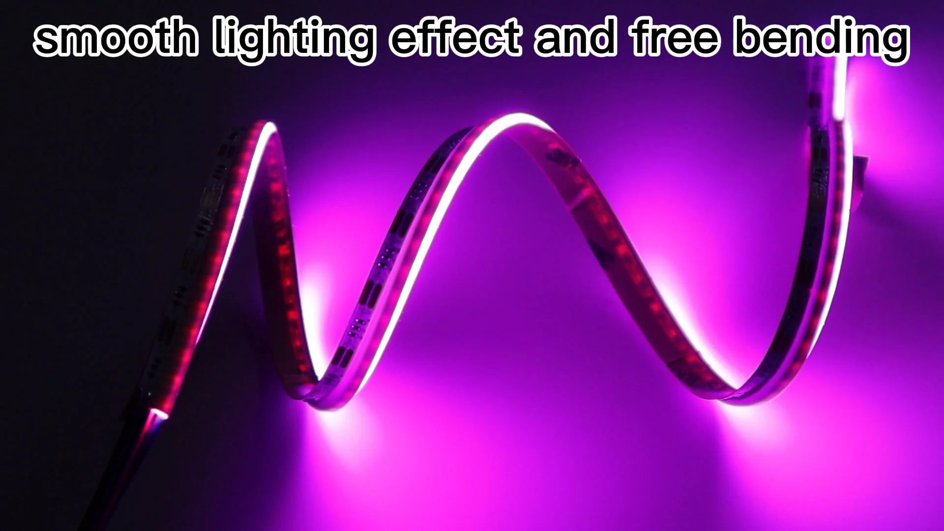 New High Density Side View Rgb Cob Led Strip 630 Leds Cri90 Side ...