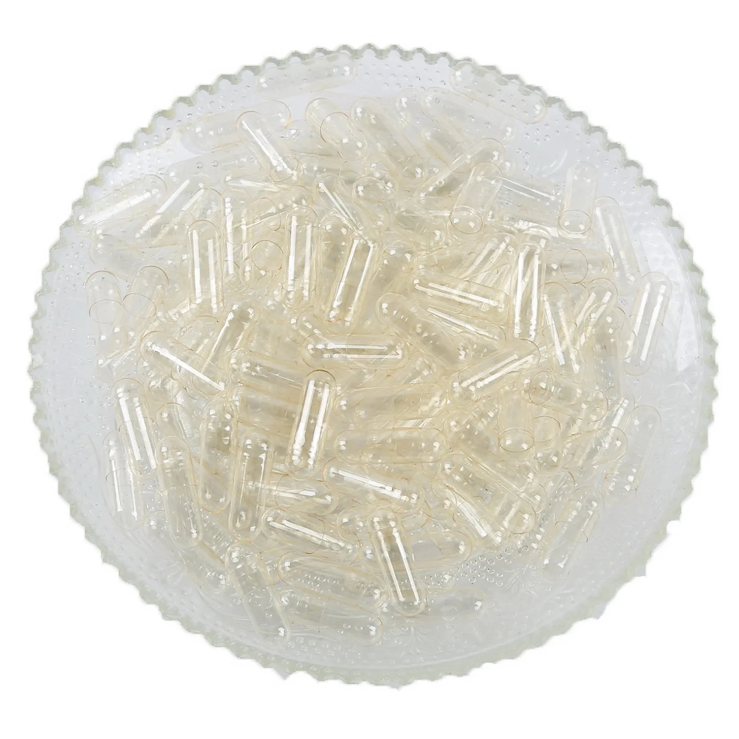 Clear Empty Gelatin Capsules Size 0 00 For Filling Transparent Capsules ...