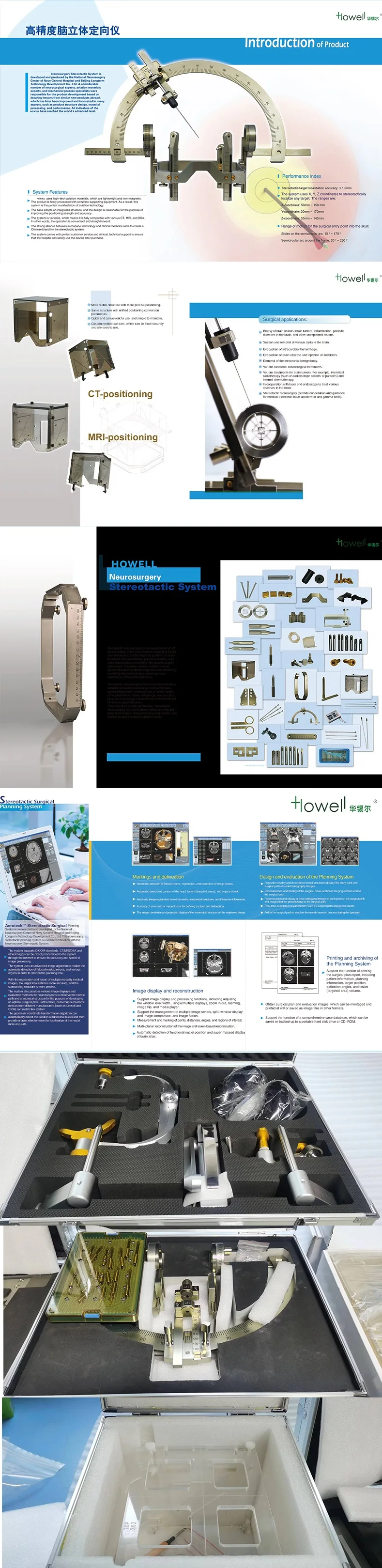 Brain Surgery Surgical Instruments Neurosurgery Brain Stereotaxic Head ...