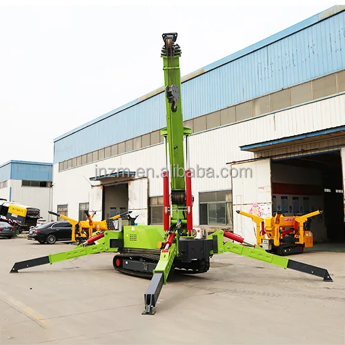 Portable Mini Lifting Crawler Crane 3 Ton 8 Ton Small Spider Cranes ...