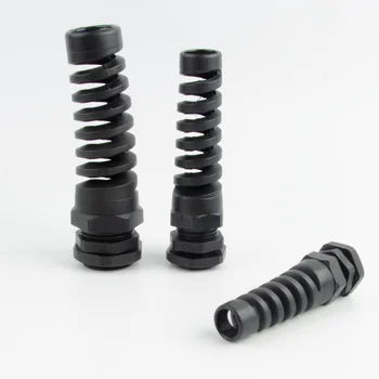 Plastic Anti-bending Cable Gland Pg11 3-7mm Tooth Torsionally Resistant ...