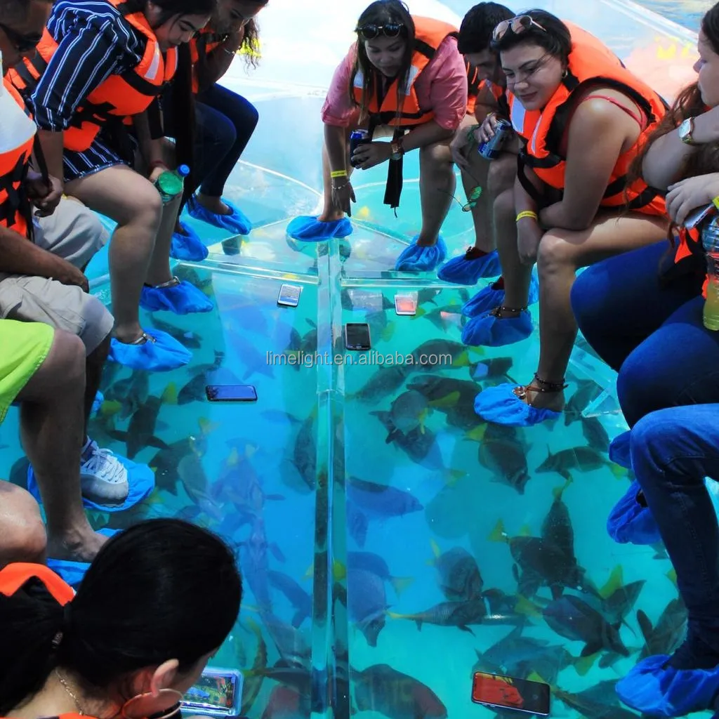 LIMELIGHT Clear Boat - Transparent Glass Bottom Boat