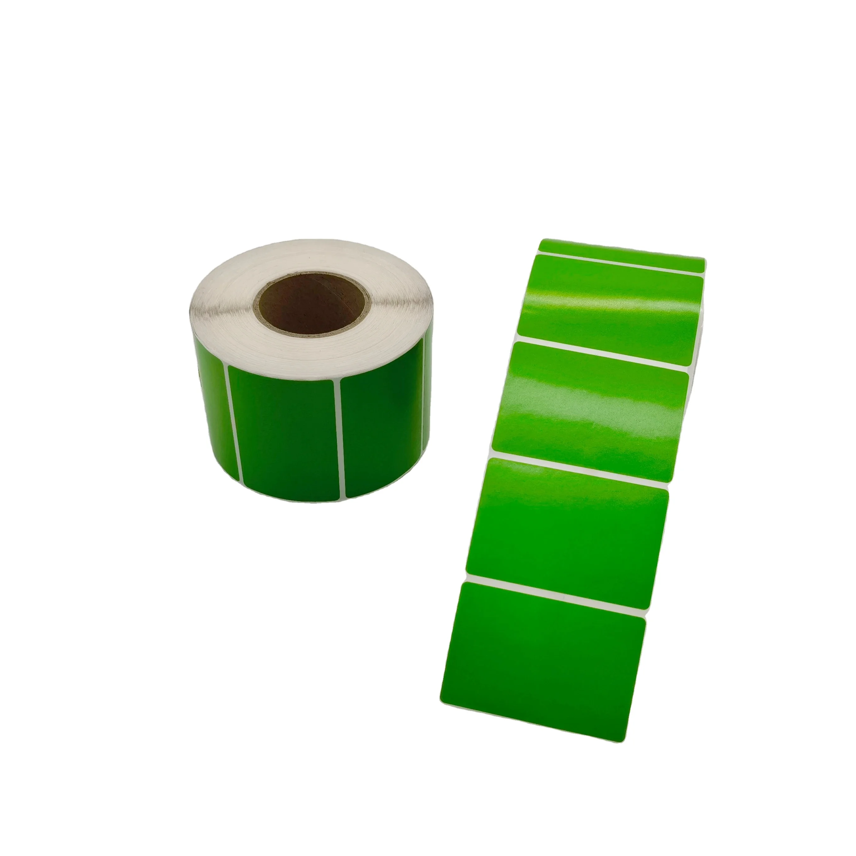 Custom Green Color Printed Label 60mm*40mm Transfer Waybill Adhesive ...