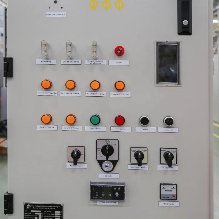 24kv 33kv Power Distribution Equipment Cgis High Voltage Smart ...