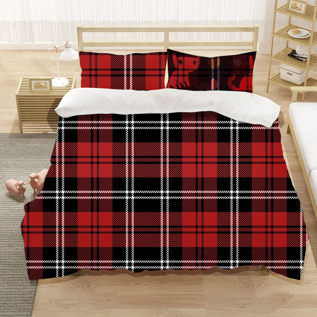 Custom Personalized Pattern Queen King Bedding Sets Microfiber Cotton ...