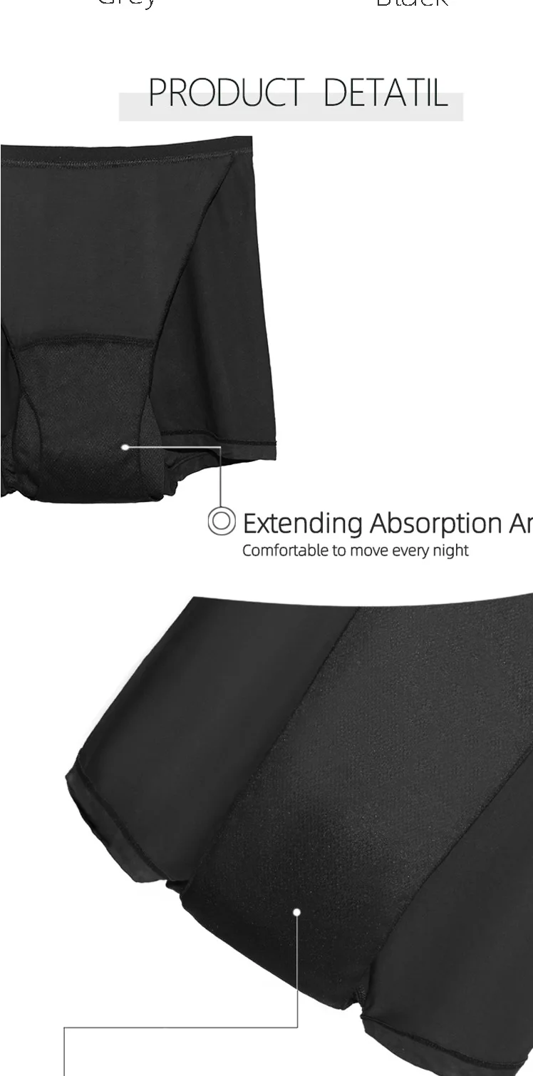 120ml Women Heavy Flow Incontinence Absorbent Leak Proof Cotton Period ...