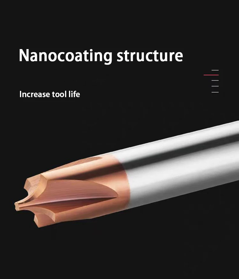 Carbide Radius Corner Rounding Cutter End Mill Cnc Tool Inner R1 R2 R3 ...