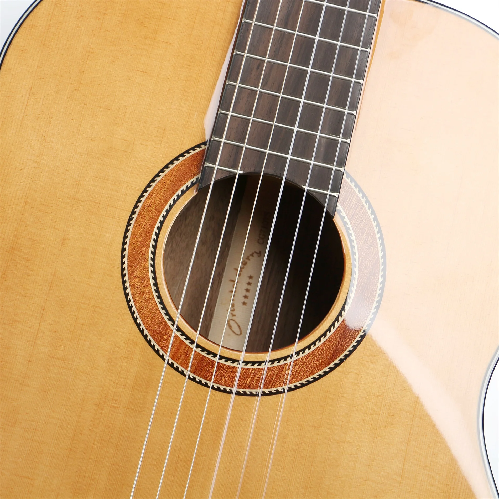 Guitar Factory Customized Oriental Cherry 39 Inch Solid Spruce ...