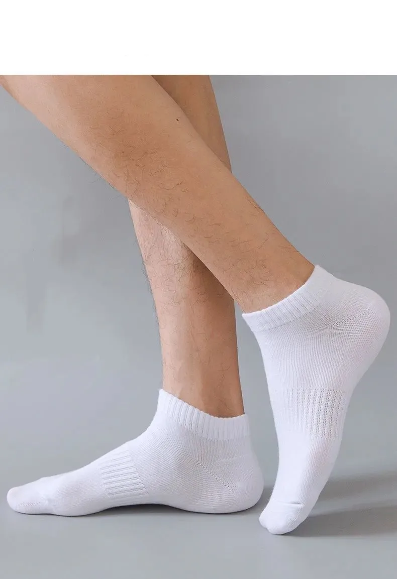 Unisex Black and White Socks with Custom Logo - Best Quality