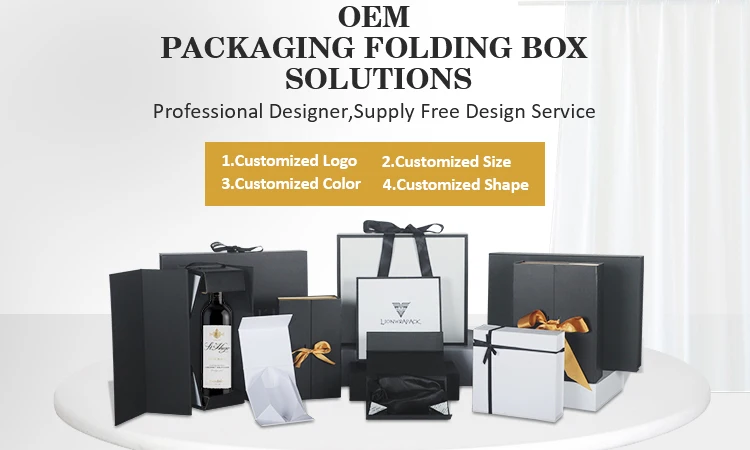 Lionwrapack Custom Gift Boxes Paper Perfume Packaging With Magnetic ...