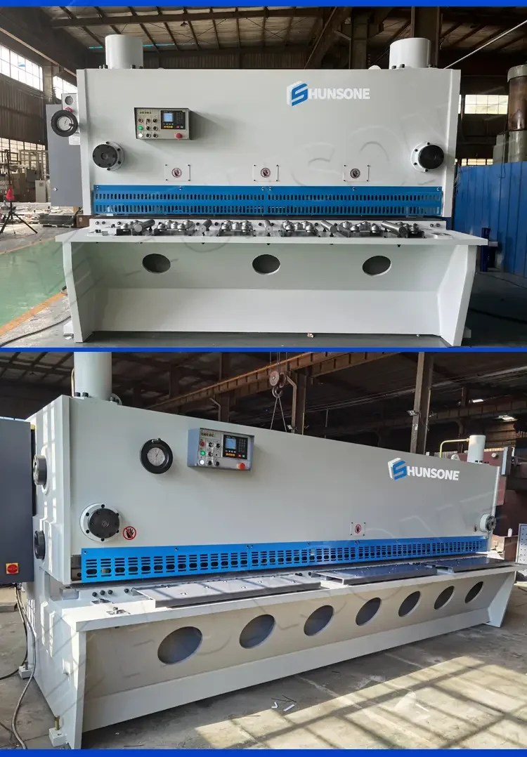 2000mm to 6000mm Hydraulic Shearing Machines for Metal Cutting