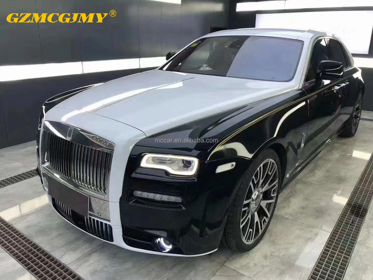 MS Body Kit for Rolls Royce Ghost Extended Wheel Base Bumper Body Kits ...
