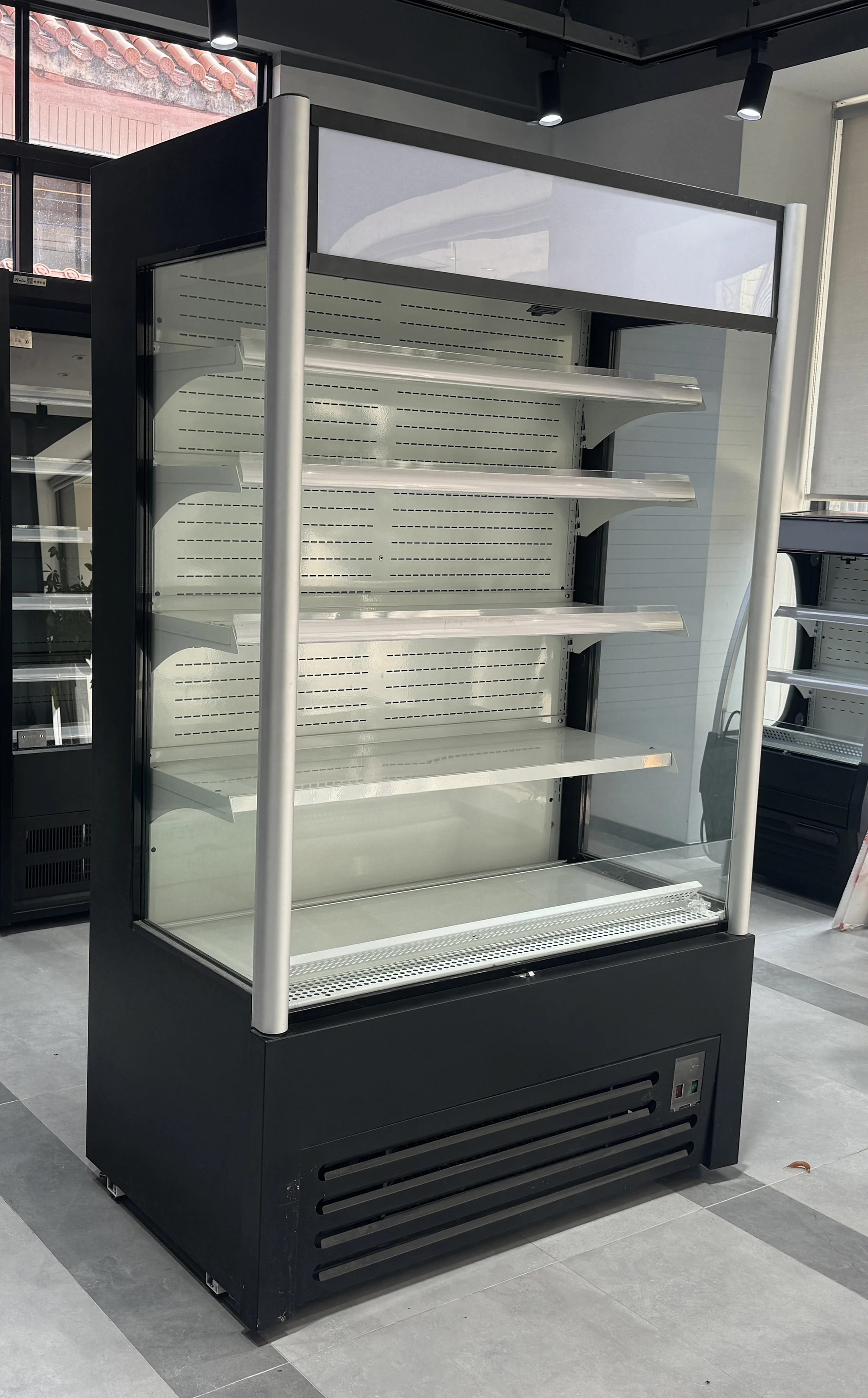 Customized Open Chiller - Fresh Dairy & Vegetable Display