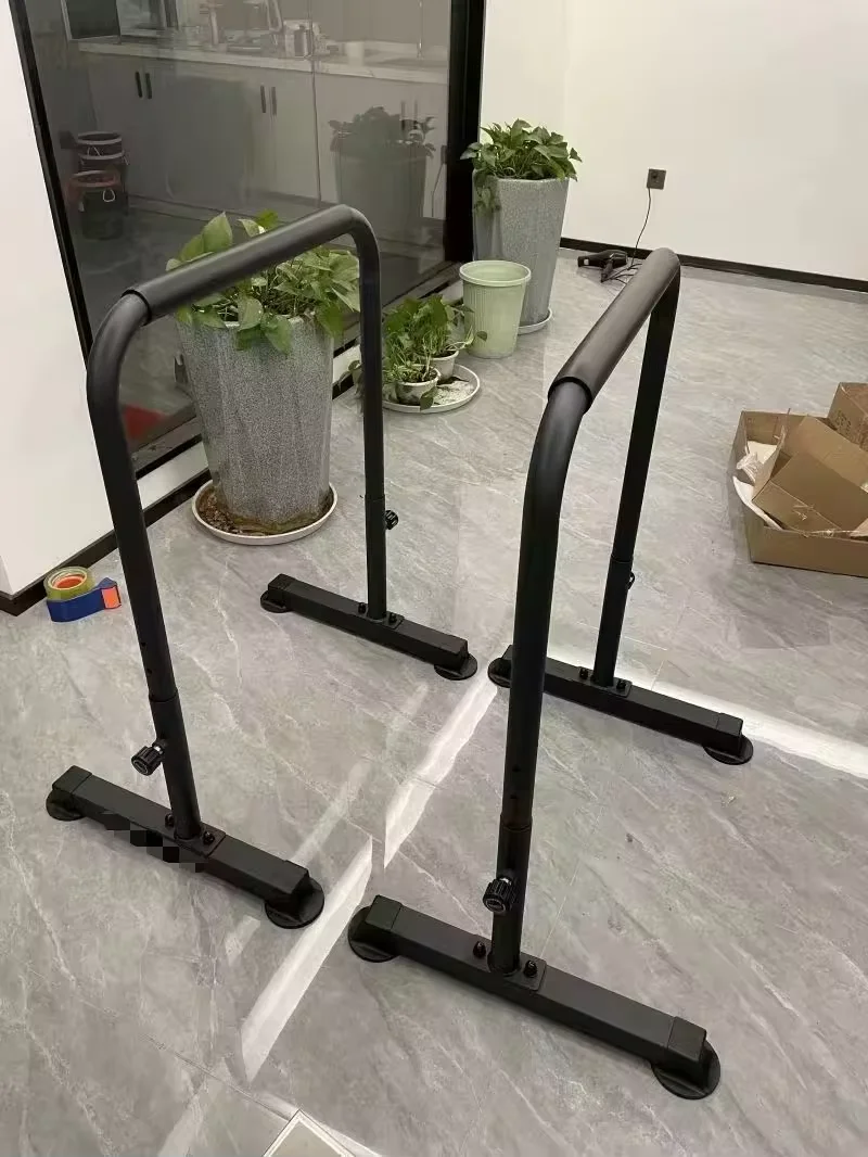 Portable Gym - Adjustable Single Bar Pushup Parallel Bars