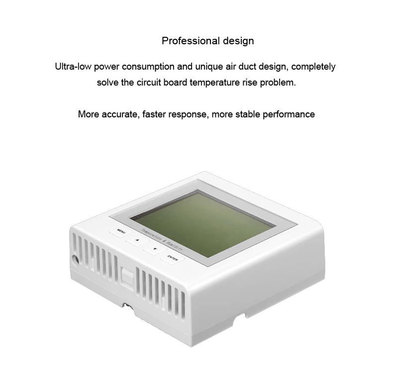 Temperature Sensor And Humidity Support Modbus Wall Mounted Temperature ...