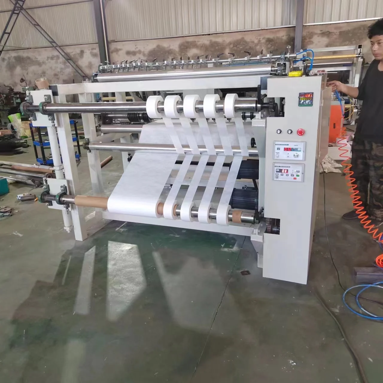 Automatic Foam Tape Slitting Machine Slitter - Buy Belt Slitter Machine ...
