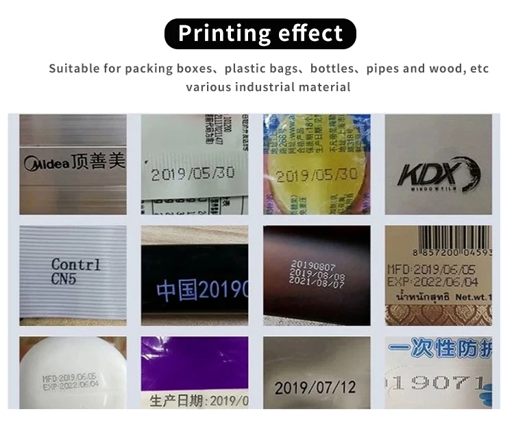 Industrial Handheld Inkjet Printing Machine for Expiry Date Batch Code ...