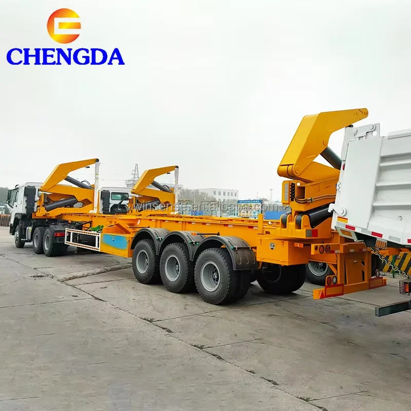 New 20FT 40FT Container Self Loader Extendable Side Lifter Crane Loader ...