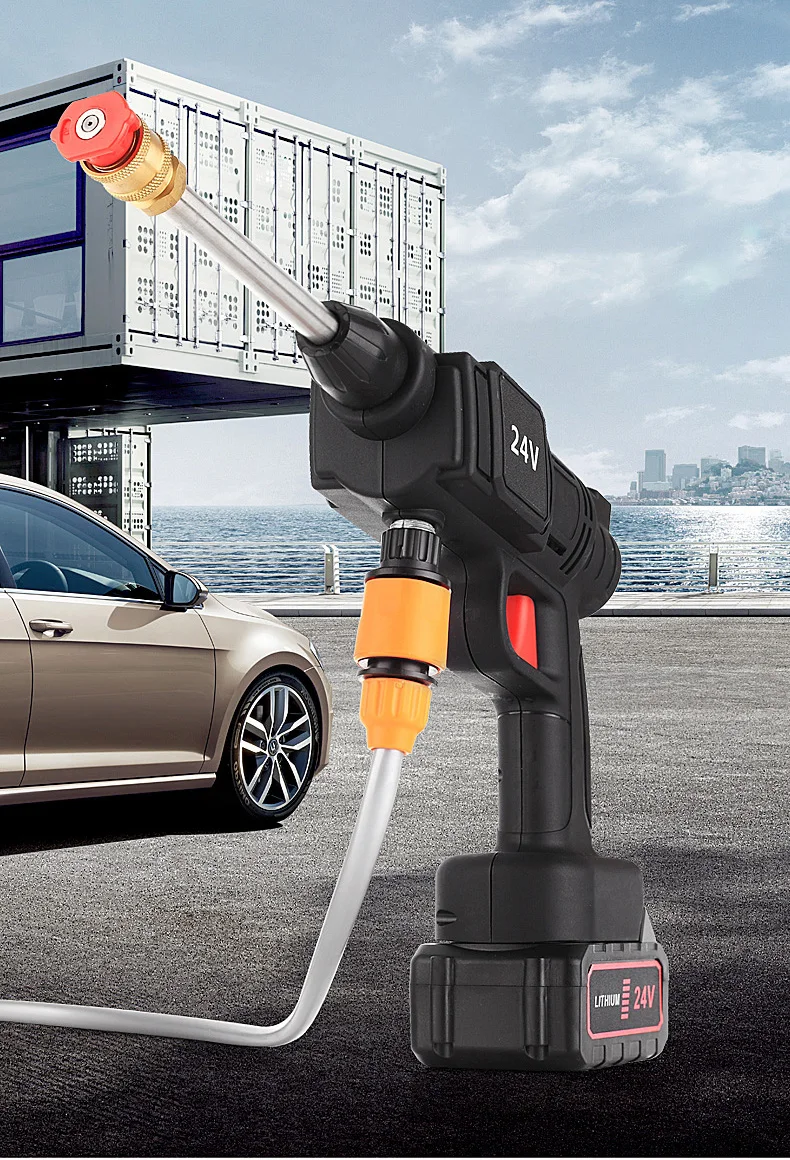 New Arrival Cordless Jet Electric High Pressure Car Cleaner 24v/48v ...
