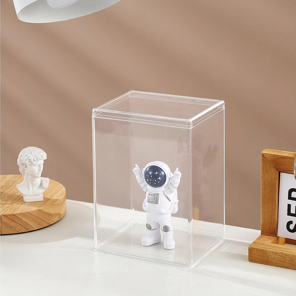 Custom Acrylic Magnet Storage Box Display Action Figure Box Transparent ...