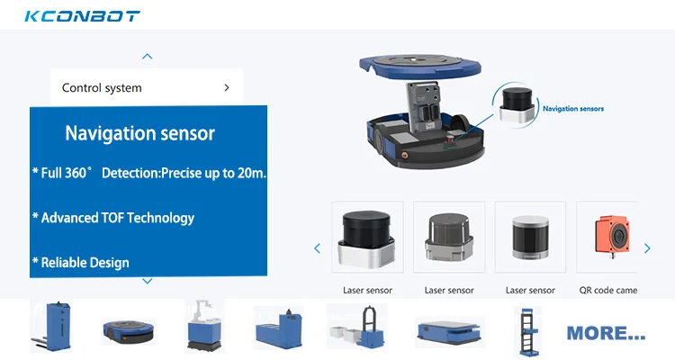 KC Robot MRL1300 - 2D Laser Rangefinder for Obstacle Avoidance