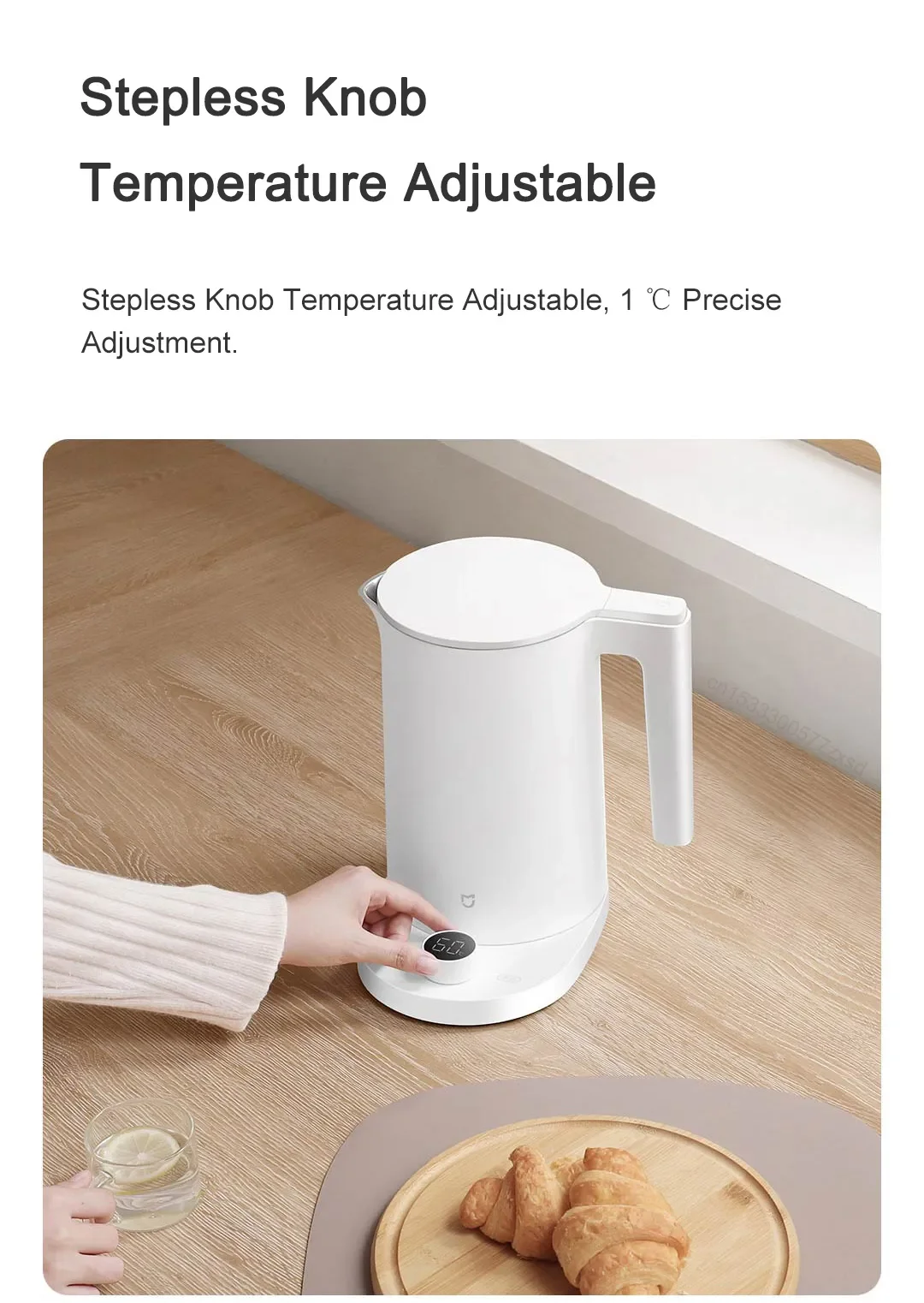 Xiaomi Mijia Thermostatic Electric Kettle 2 Pro LED Screen Display ...