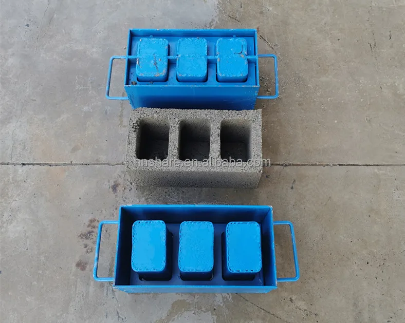 Manual Interlocking Concrete Block Molds - High Productivity