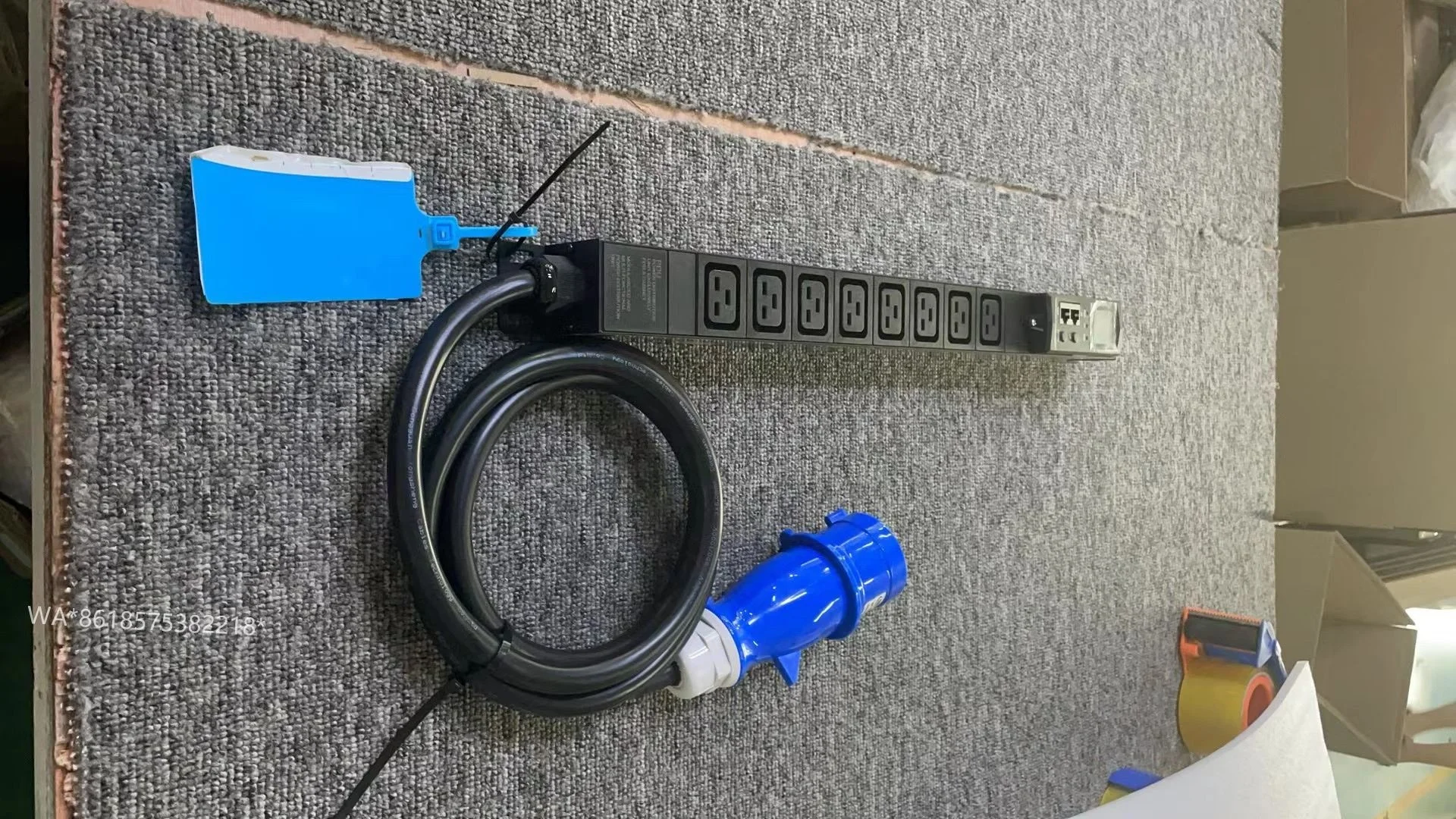 Hot Selling Rack Mount C13 C19 PDU RJ45 Rtu RS485 ModBus Monitor ...