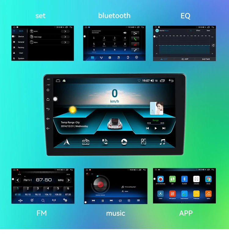 10.2 Inch Android 10 Hd Touch Screen Gps Navigation Car Dvd Player For ...