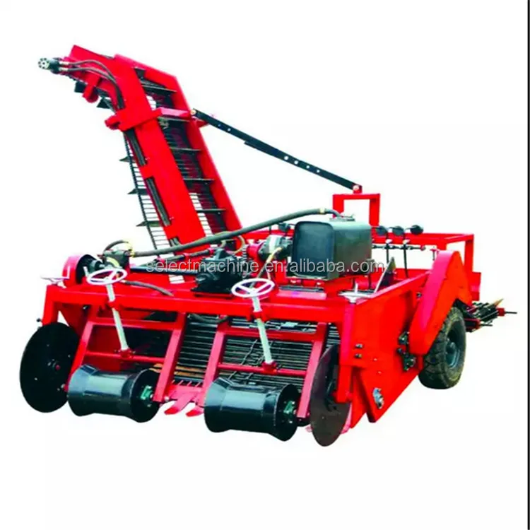 Double Rows Mini Tractor Mounted Onion Cassava Sweet Potato Murphy ...