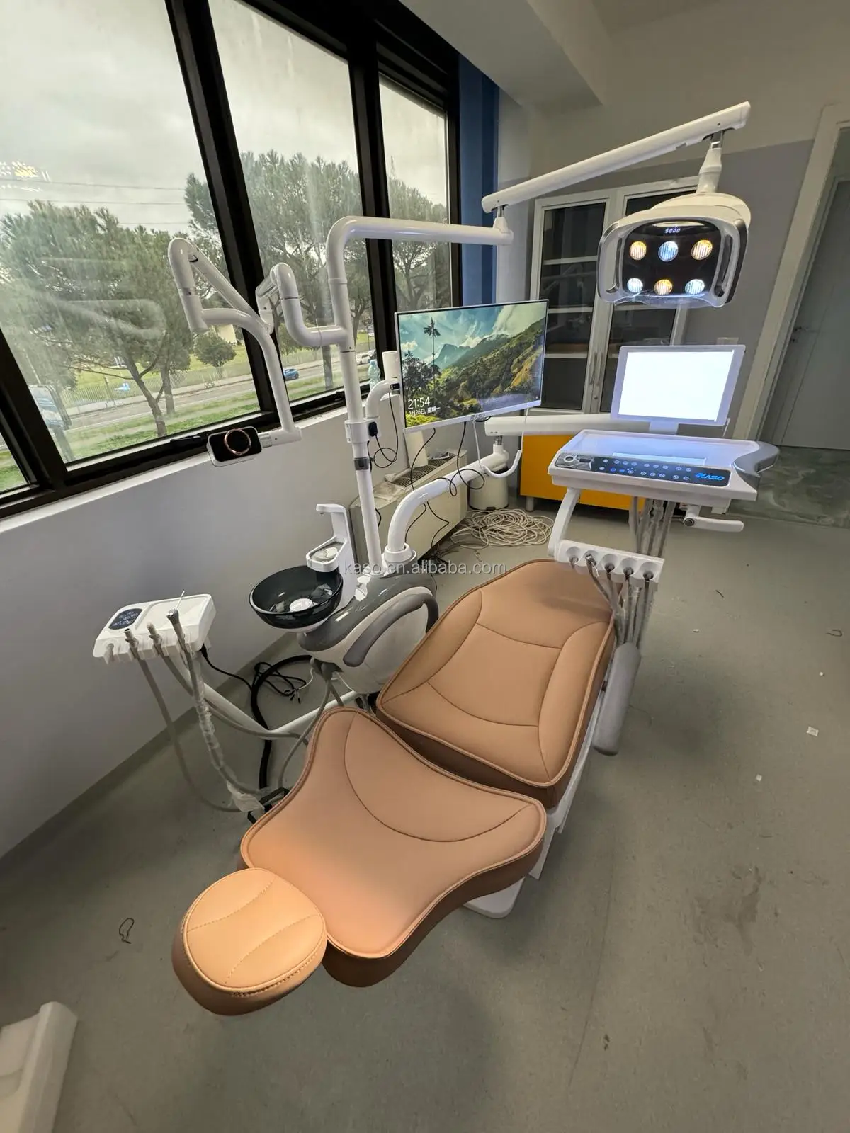 KASO Medical Luxury Dental Unit KS-R2 with Compensation Chair Frame ...