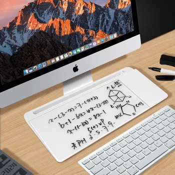 Drawer Dry Erase Computer Desk Pad Storage Desktop Computer Keyboard ...