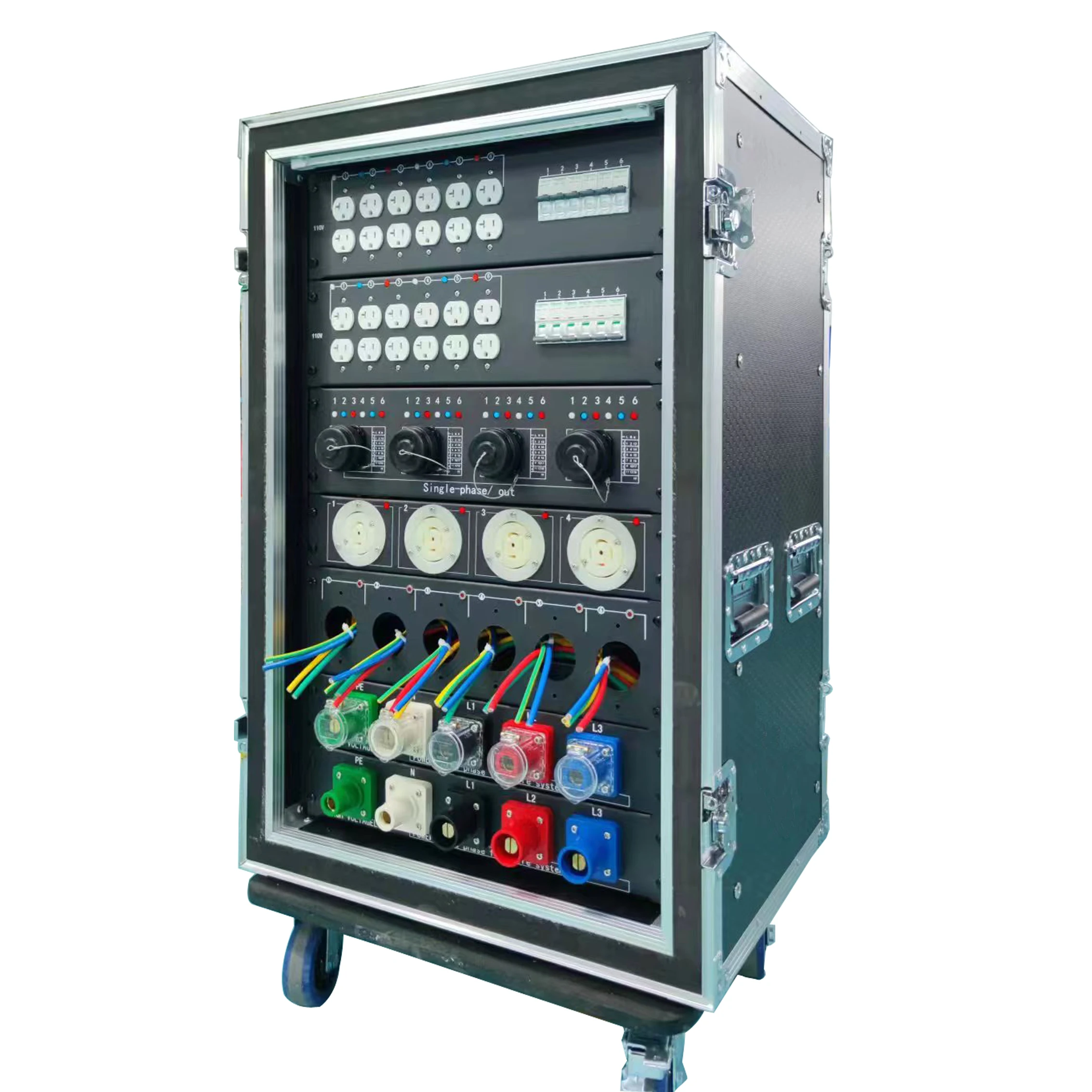 46 Channels Power Distribution Supply Box - 400amp Camlock