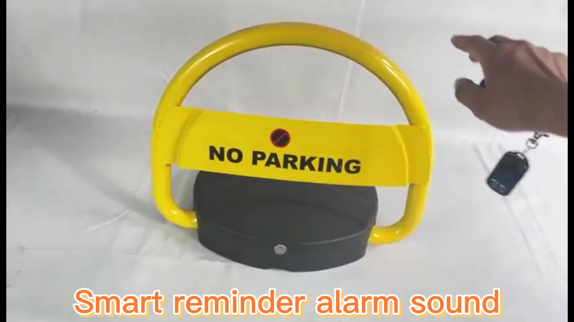 Wireless Solar Parking Space Lock Barrier No Parking Device Remote ...