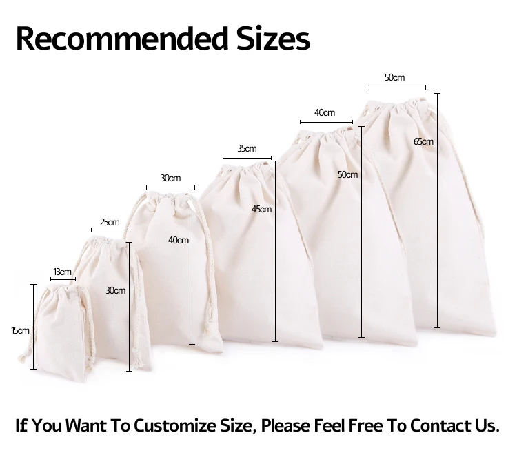 Custom Logo Printed Gift Canvas Cotton Double String Handbag Shoe Dust ...