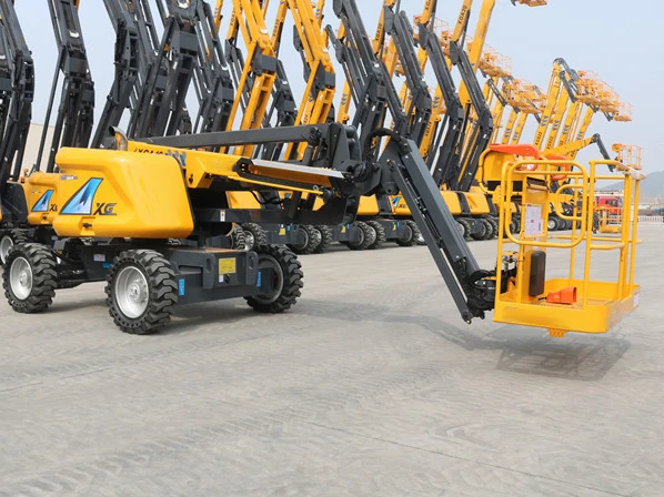 20m Electric Articulating Boom Lifts Mobile Aerial Working Platform ...