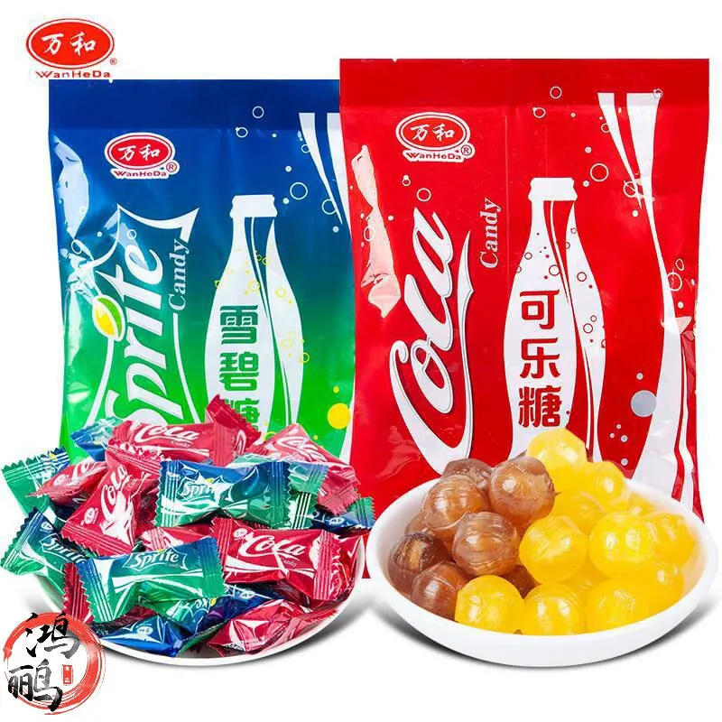 Wanhe Cola Sprites Sabor Soda Caramelo Duro Casual Exótico Snacks Candy ...