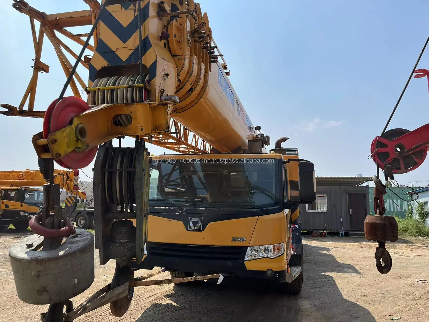 Xcmg Xct80 Mobile Crane.lifting Load 80 Tons Mobile Truck Crane For ...