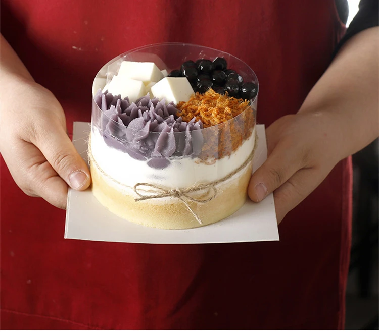 10CM Cake Surround Edge - Transparent Mousse Packing Collar
