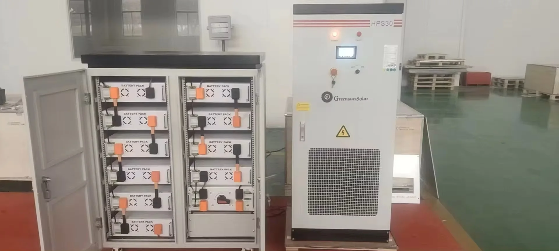 High Voltage Battery 204.8V 307.2V for Hybrid Solar System